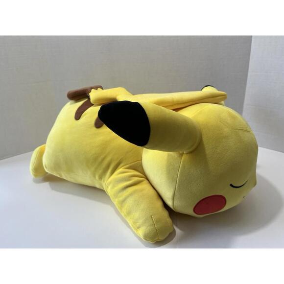 Pokemon | Toys | Pokemon 8 Sleeping Pikachu Soft Jumbo Stuffed Plush ...